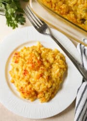 Cheesy Corn and Rice Casserole